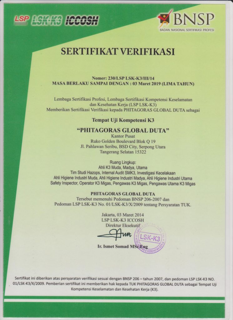 Training First Aid Sertifikasi BNSP | Training Ahli K3 - HSE Consultant ...