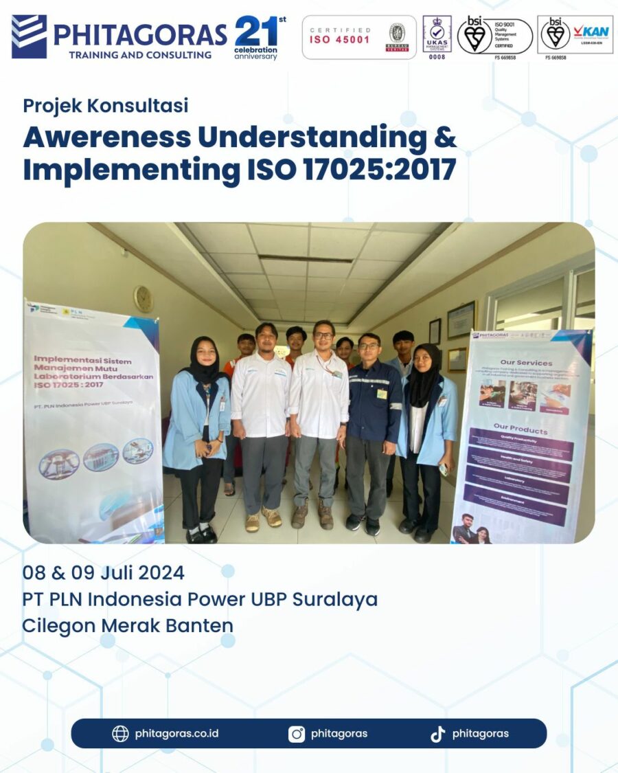 Proyek Konsultasi Awareness Understanding & Implementing ISO 17025:2017 - PT PLN Indonesia Power ...