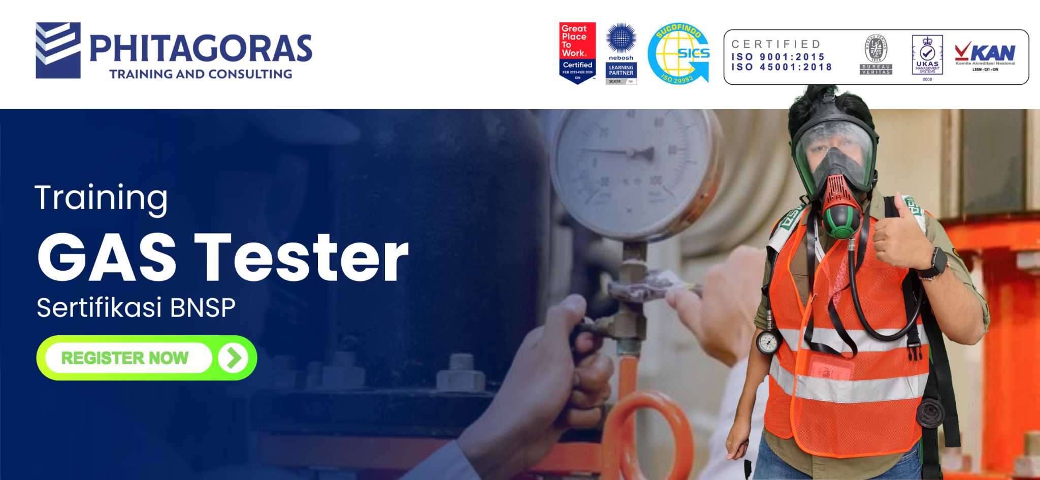 Training GAS Tester Sertifikasi BNSP | Training Ahli K3 - HSE ...