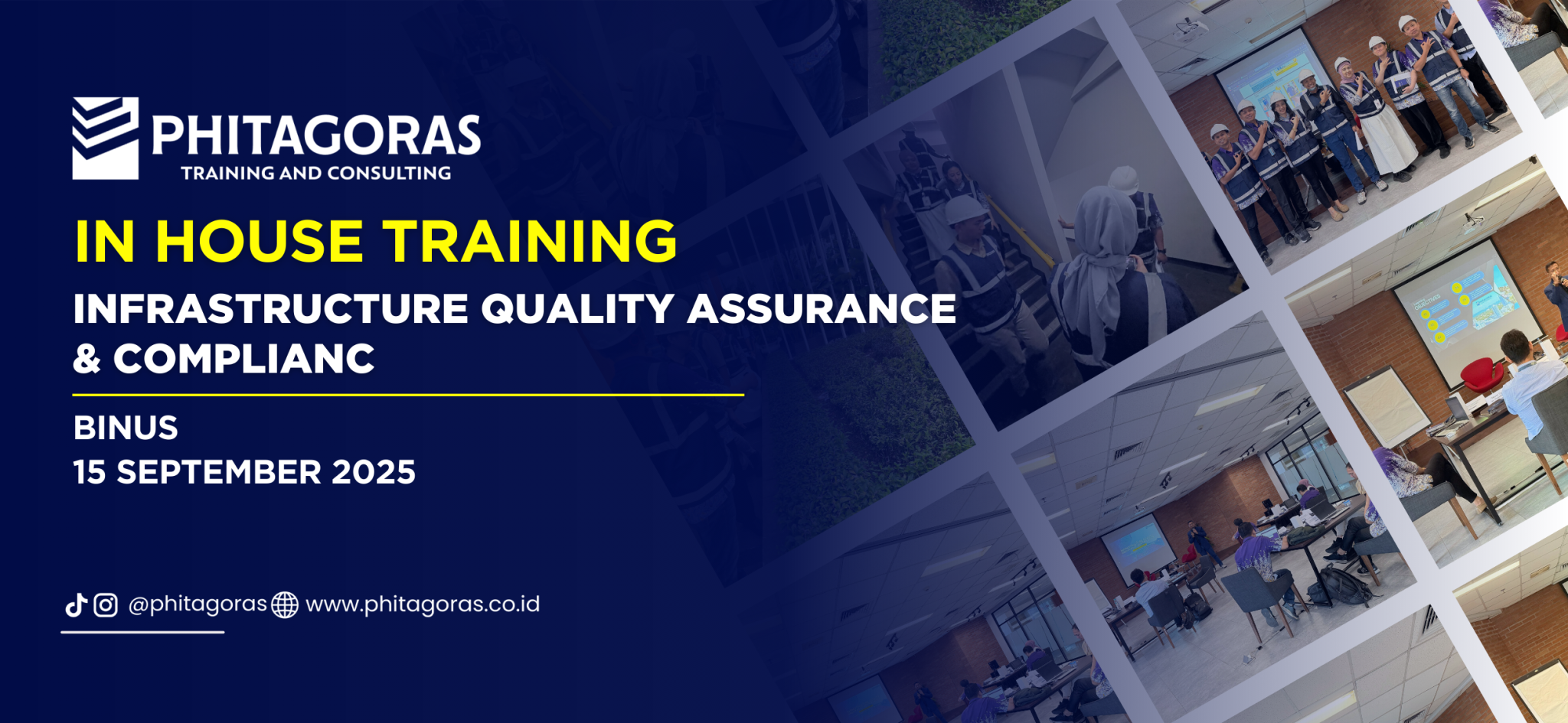 In House Training Infrastructure Quality Assurance & Complianc - BINUS ...