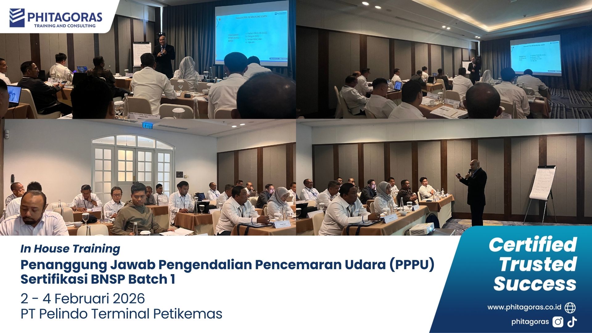 Foto Kegiatan In House Training Penanggung Jawab Pengendalian ...